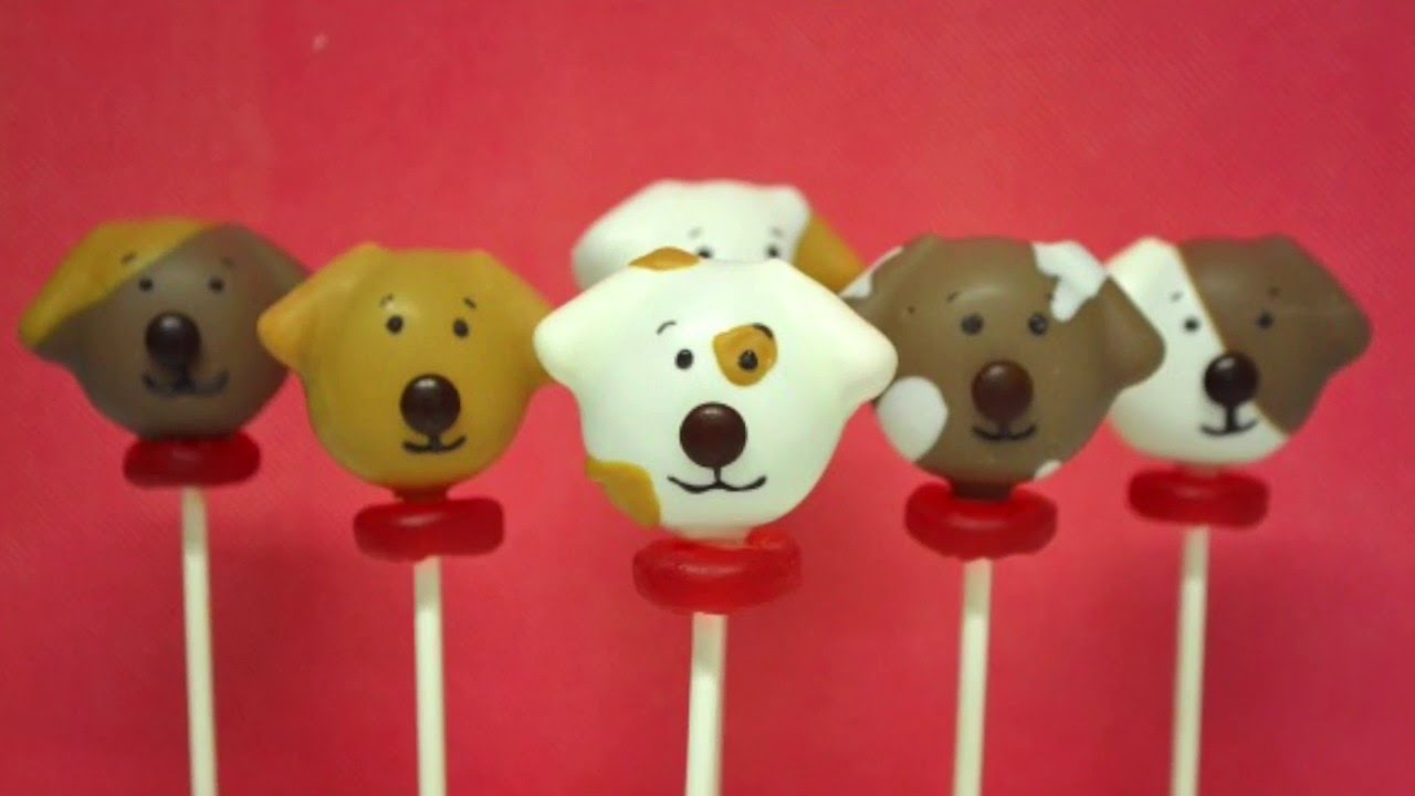 Puppy Cake Pops Tutorial