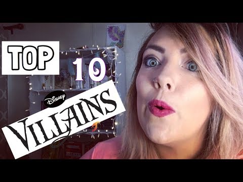 Top 10 Disney Villains + BOOK RECS