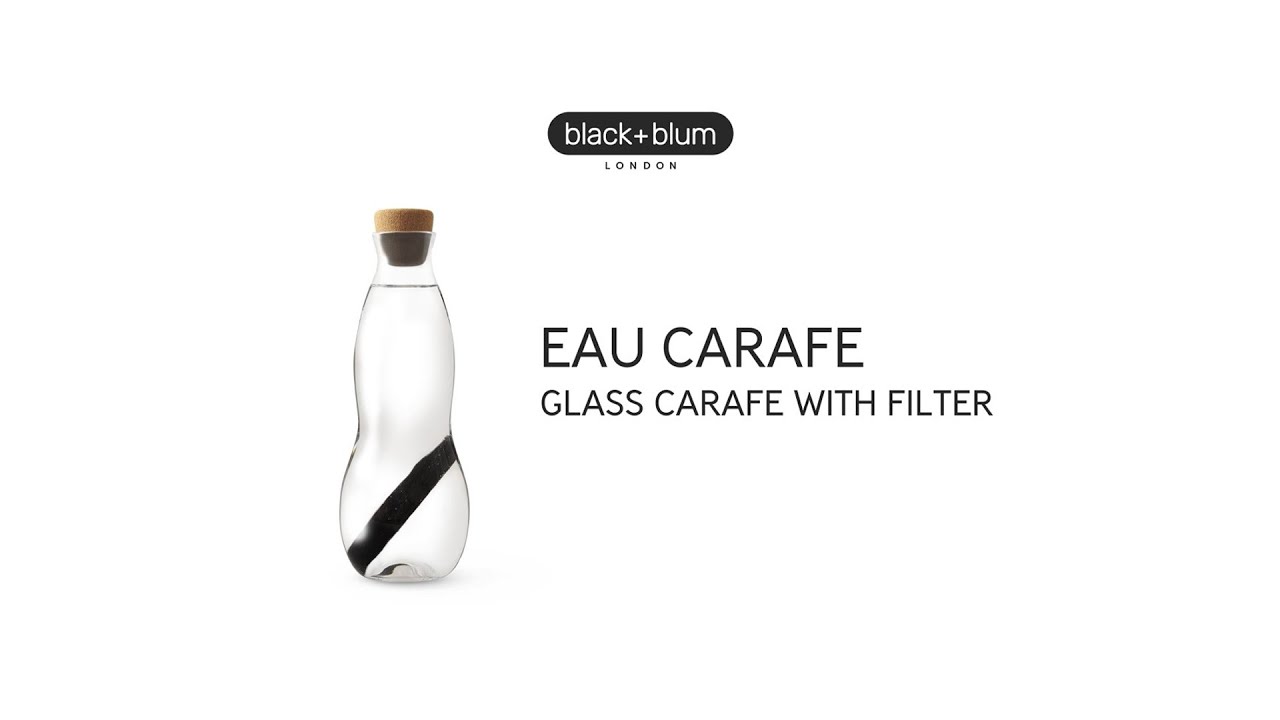 EAU CARAFE -  WITH ACTIVE CHARCOAL FILTER