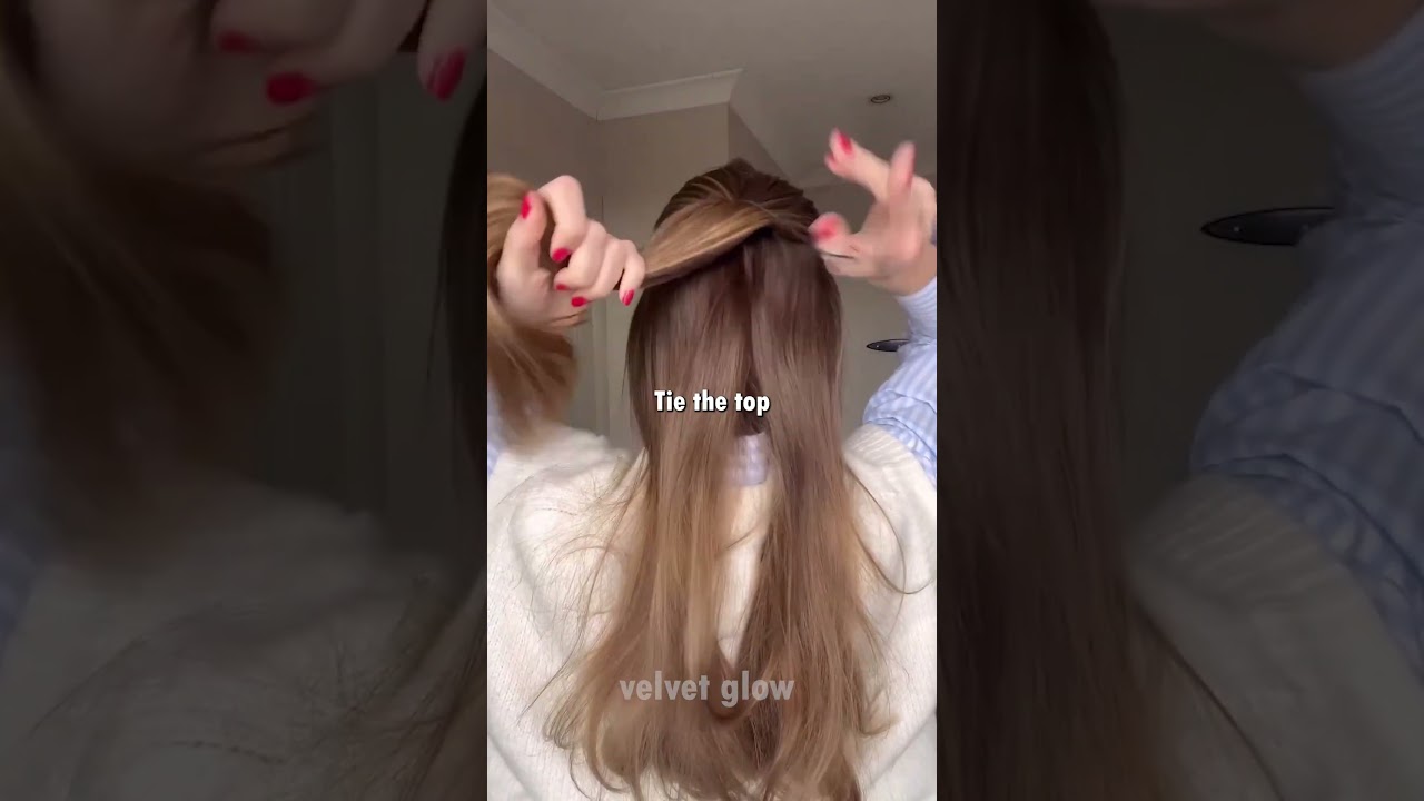 ✨ Ponytail Hack Every Girl Needs 💖 How to Get Volume in Seconds!