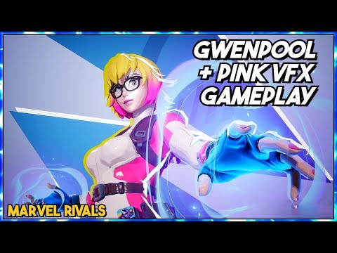 Gwenpool in Marvel Rivals! | Gameplay and Showcase | Mod Showcase