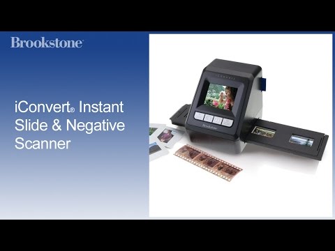 iConvert® Instant Slide & Negative Scanner