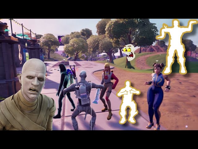 Fortnite player finds perfect emote for The Mummy skin, has entire ...