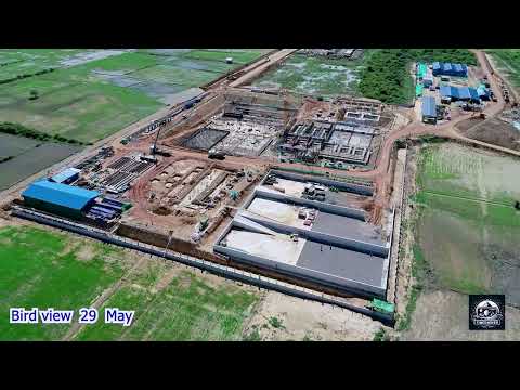 Drone Construction work process | update #construction #timelapse #drone