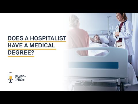 Does A Hospitalist Have a Medical Degree?