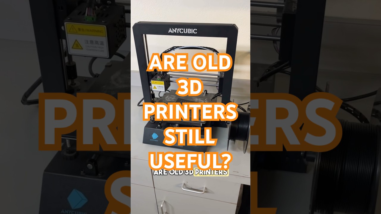How is the Anycubic Mega S in 2025? Are older 3d printers worth it? #3dprinter #diy #Anycubic #maker