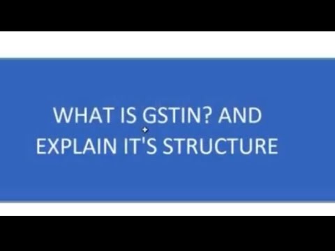 What is GSTIN? GSTIN Structure | GST | State Codes| ARC Taxes | ARC Virtual Learning