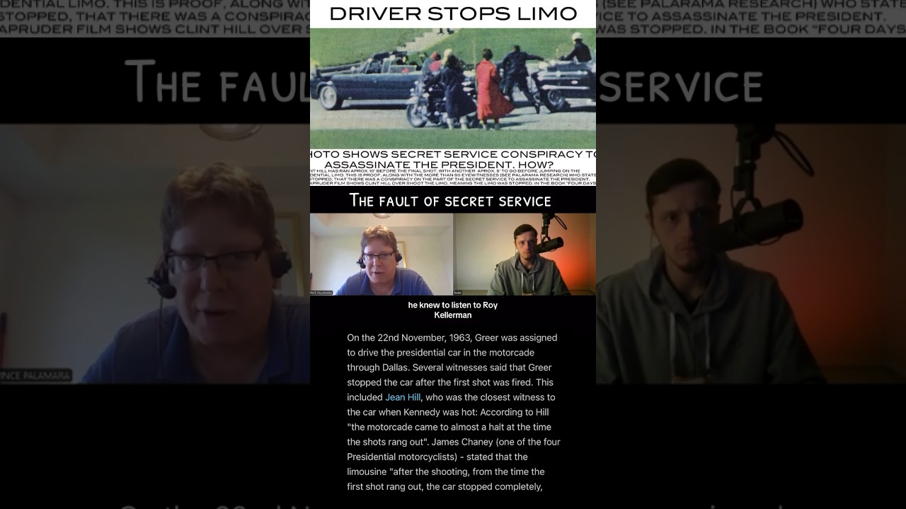 JFK: William Greer JFK Driver Error