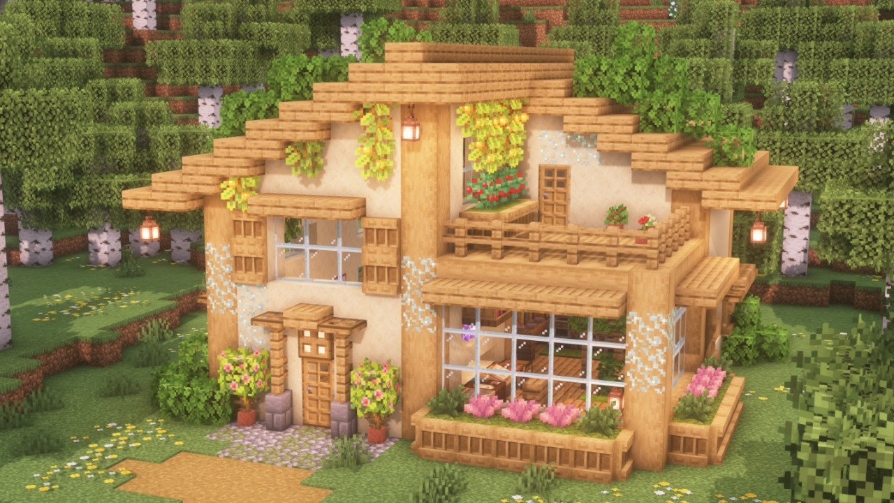 [Minecraft] 🌿✨ Aesthetic Cottagecore House / Tutorial