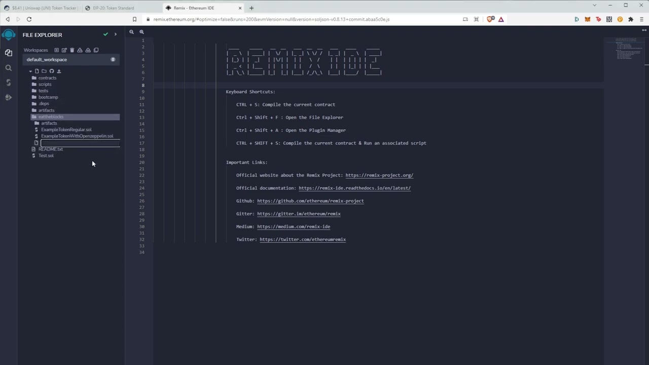 Create an ERC20 token tutorial(Long Version)