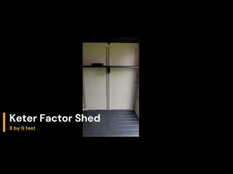 Keter Factor 8 by 6 feet Assembly Service