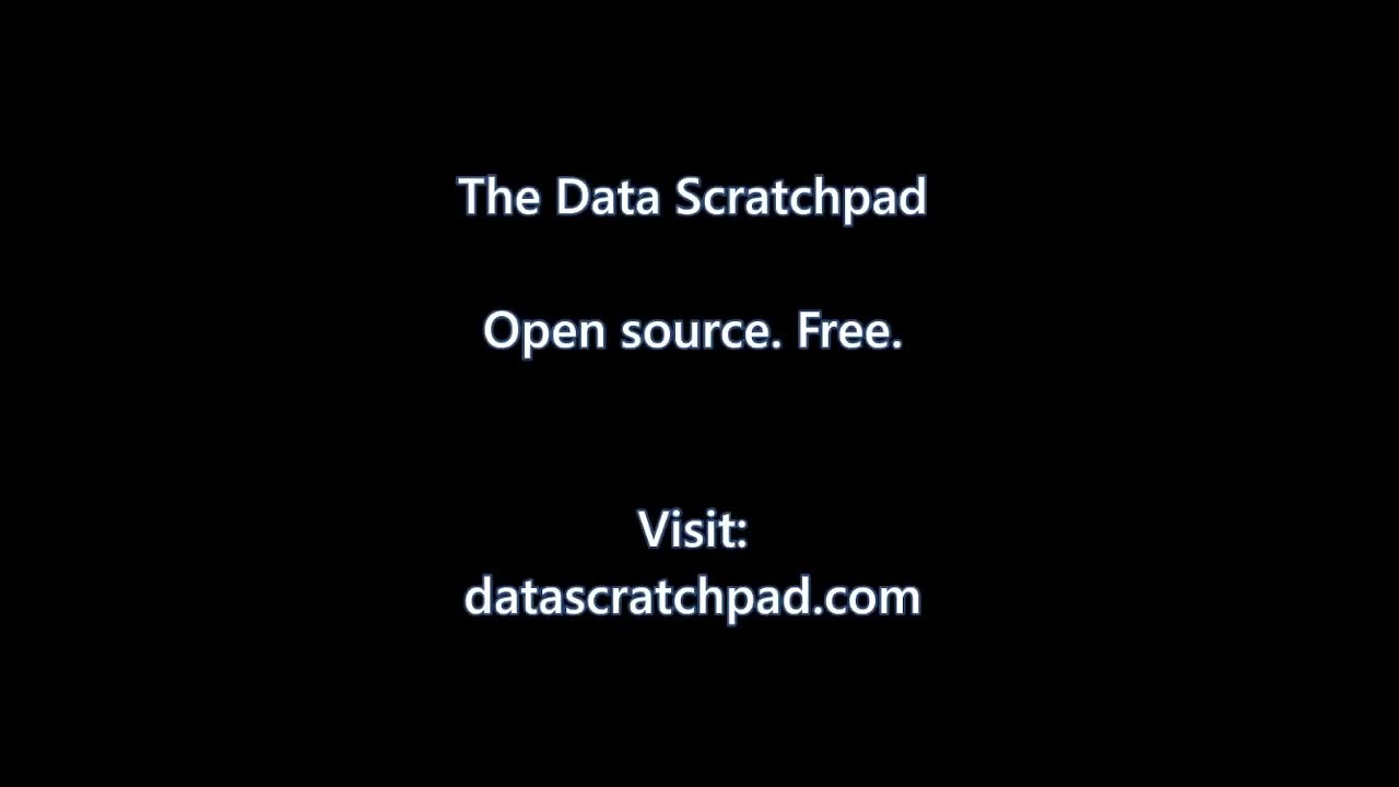 Data Scratchpad demo