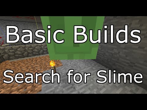 Searching for Slime Chunks - Minecraft 1.13.2 - Basic Builds