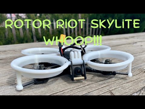 Rotor Riot Skylite 3" Ducted Whoop Unboxing and First Flight!