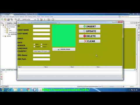 16. JAVA And MySQL (CRUD) Project - GUI - How To Display ...