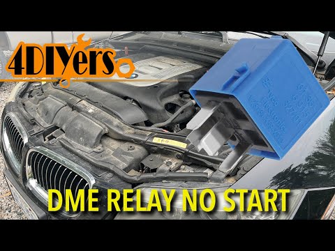 BMW 3 Series NO Start NO Cranks DME Relay Fault Troubleshooting Tips