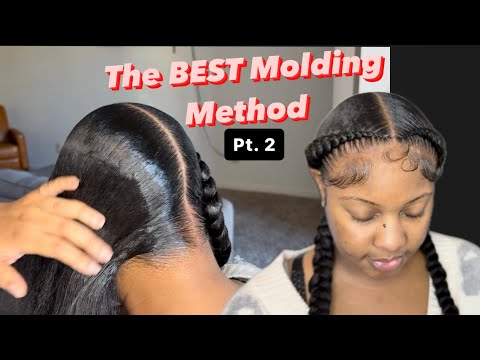 The BEST Molding TECHNIQUE For 2 STITCH BRAIDS.