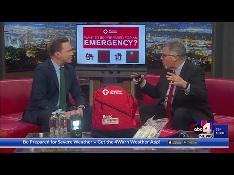 Red Cross explains what to keep in a "go bag" in case of emergency