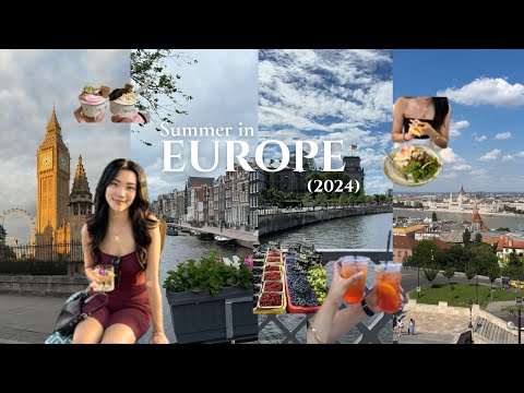 EURO SUMMER 2024 | A travel vlog from the archives: London, Amsterdam, Berlin, and Budapest ♡