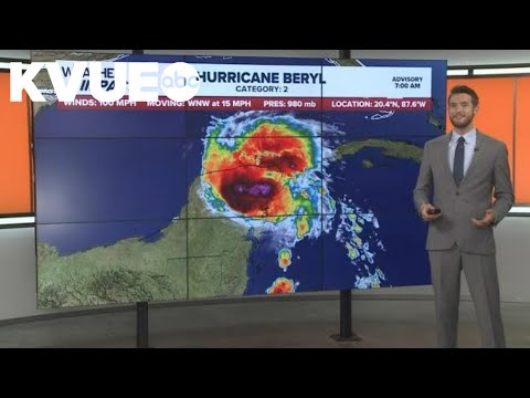 Talking Tropics - July 5, 2024: Hurricane Beryl's potential impact on Central Texas