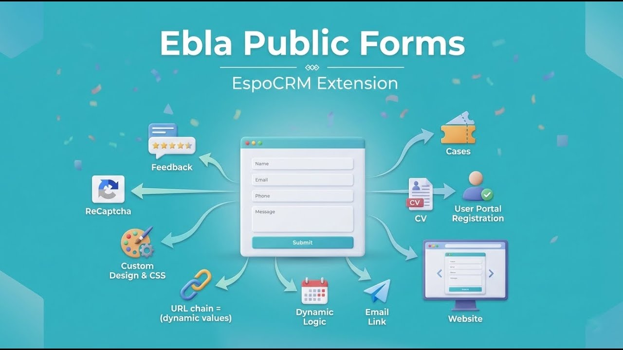 EspoCRM Public Form by Eblasoft