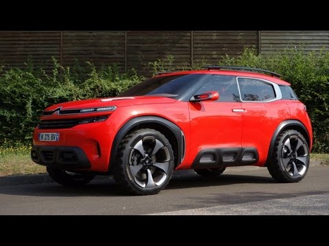 2017 Citroën C-Aircross Future Concept Car Hybrid Engine And Interior - Full Review | AutoHighlights