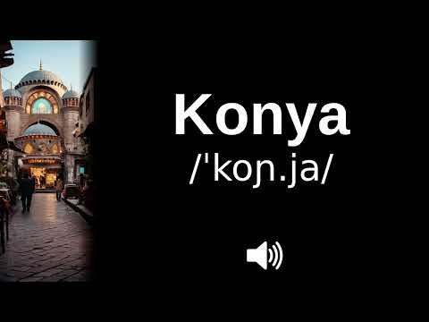 🇹🇷 How to pronounce Konya (CORRECTLY!)