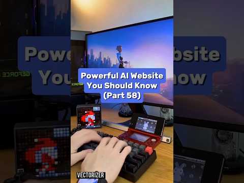 Convert Any Image to Vector for FREE _ AI Tools You Must Try _ai _aitools _aiimagegenerator #vector