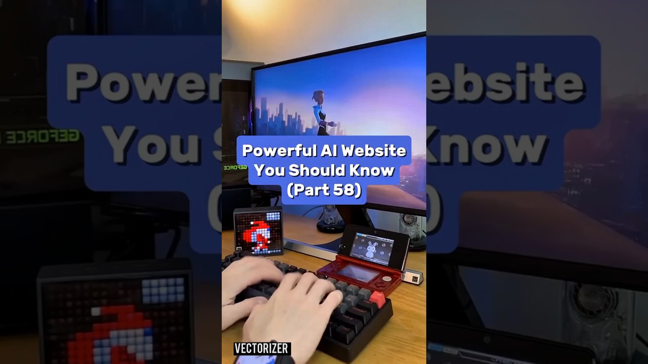 Convert Any Image to Vector for FREE _ AI Tools You Must Try _ai _aitools _aiimagegenerator #vector