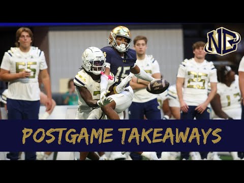 Postgame Takeaways: Notre Dame pulls away from outmanned Georgia Tech