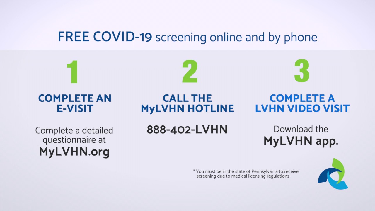 Free COVID-19 pre-screenings Online