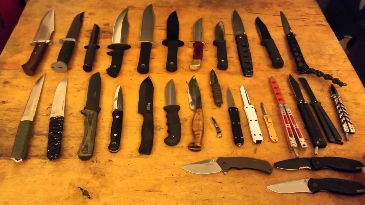 Knife collection part 2 April 2016