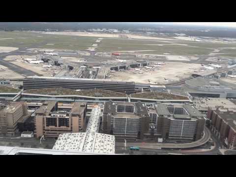 Landing in Frankurt, Germany. LATAM Boeing 777-300ER PT-MUG