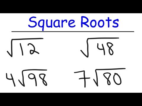 Simplification of Square Roots Video Lecture - SAT