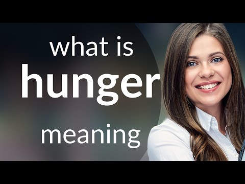 Hunger | HUNGER meaning