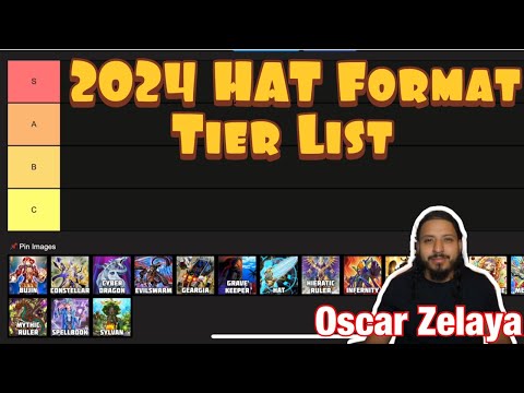 HAT Format Tier List 2024 by YCS Champ Oscar Zelaya