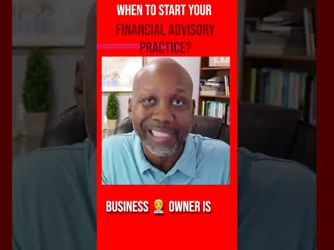 When to start your RIA? #financialadvisor #shorts