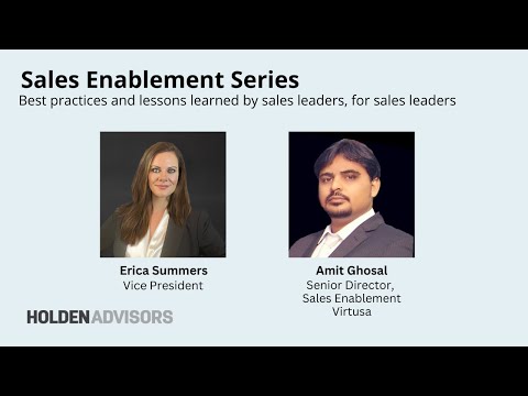 Amit Ghosal: Senior Director of Sales Enablement, Virtusa