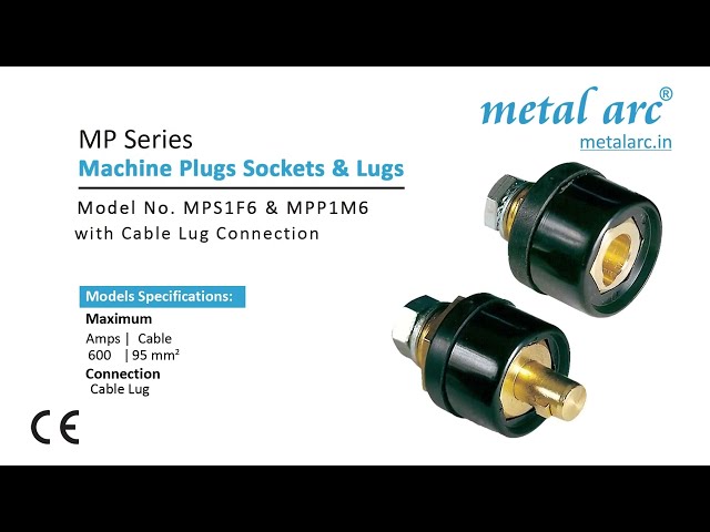 Machine Plugs And Sockets - metal arc - Welding Machine Cable Plugs and ...