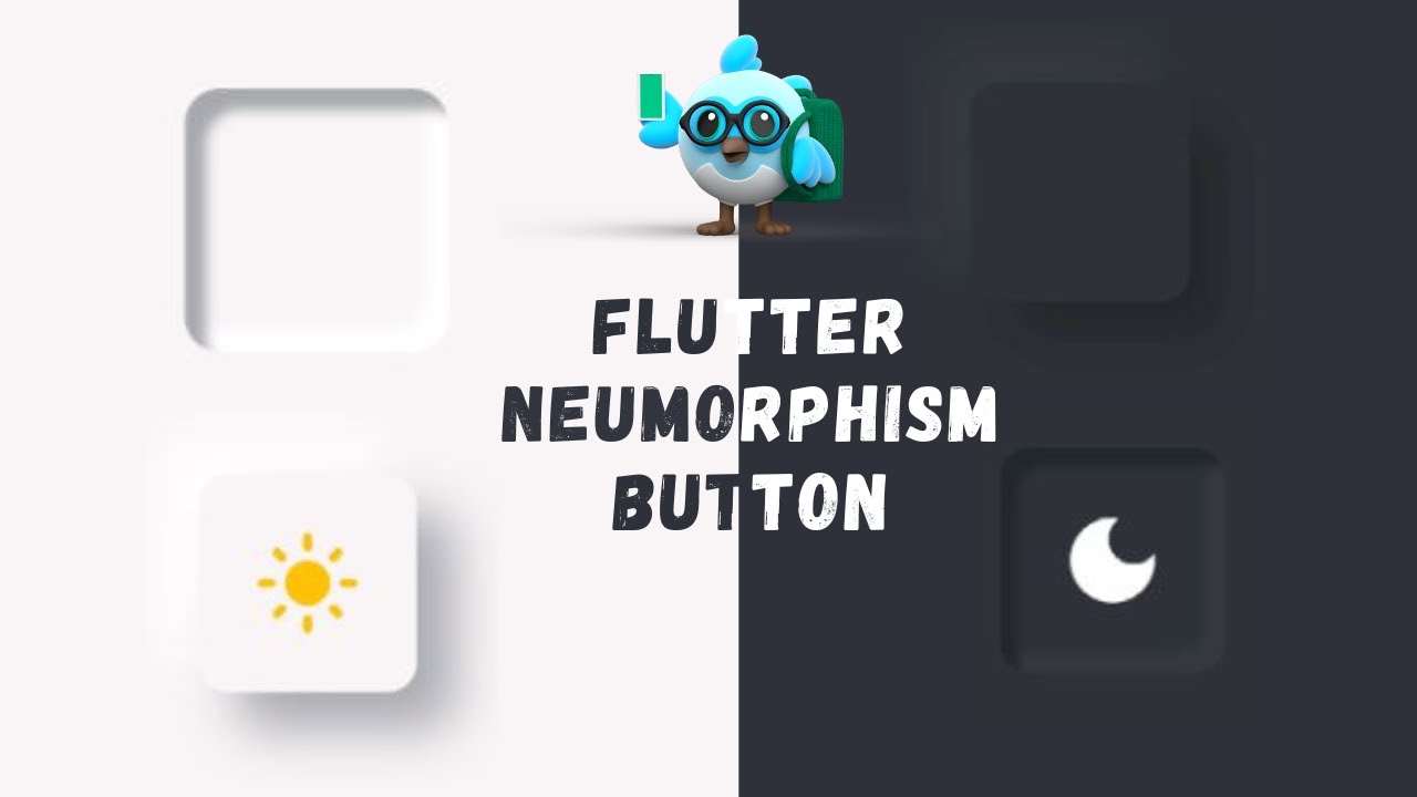 Flutter Neumorphism Button Tutorial || Create Beautifully Interactive UI Elements || Soft UI button