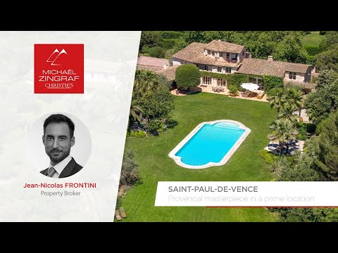 Provencal masterpiece in a prime location | Exceptionnelle résidence