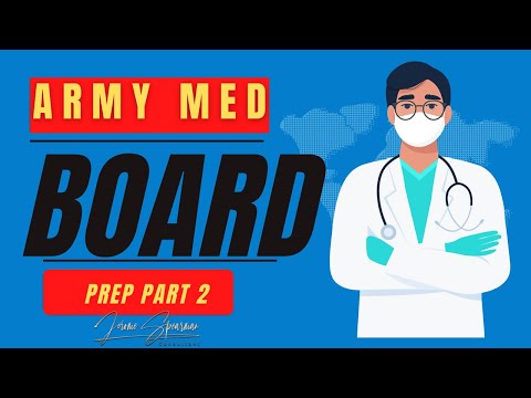 How to prepare for the Army Med Board Part 2: The Basics