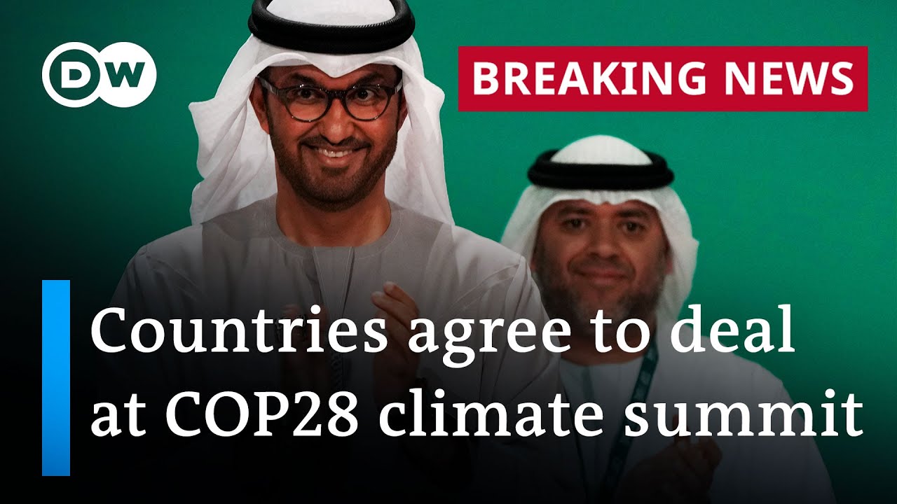 COP28 ends with deal on transition away from fossil fuels | DW News