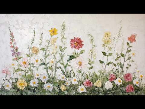 Spring Floral Paintings Art For Your TV | 18 Art Images | Spring TV Art | Flower TV Art | 4K | 3 Hrs