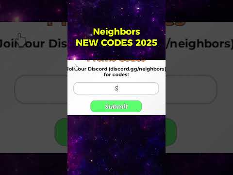 Roblox Neighbors Codes 2025