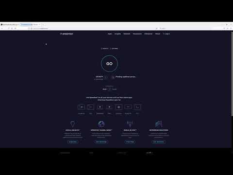 Xfinity Speed Test Check Your Internet Speed and Ookla My Desktop with old modem