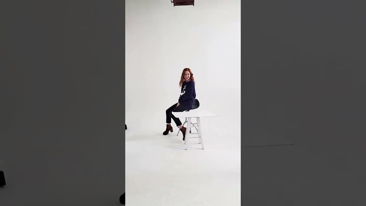 photo shoot with this amazing redhead model