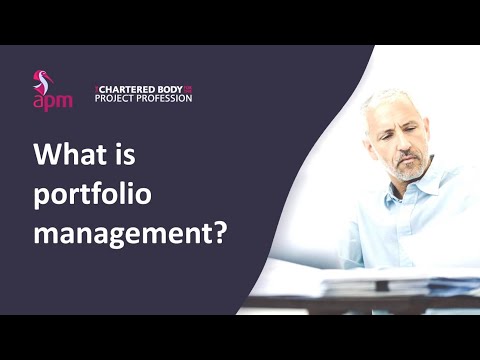 Project Management: Portfolio Management | What is portfolio management?