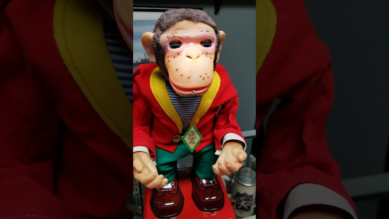Vintgae Rosko Hy‐Que Battery The Amazing Monkey With Box 17