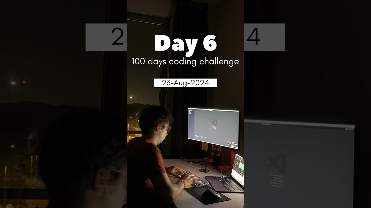 Day 6/100 coding challenge#code